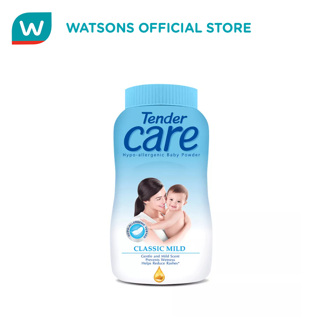 TENDER CARE Baby Powder Classic Mild 100g | Shopee Philippines