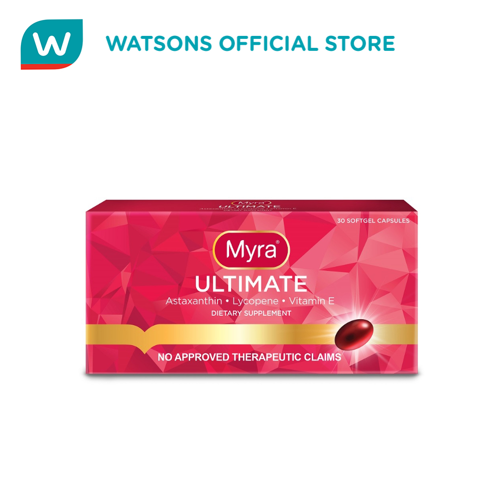 MYRA ULTIMATE with Astaxanthin Box of 30s | Shopee Philippines