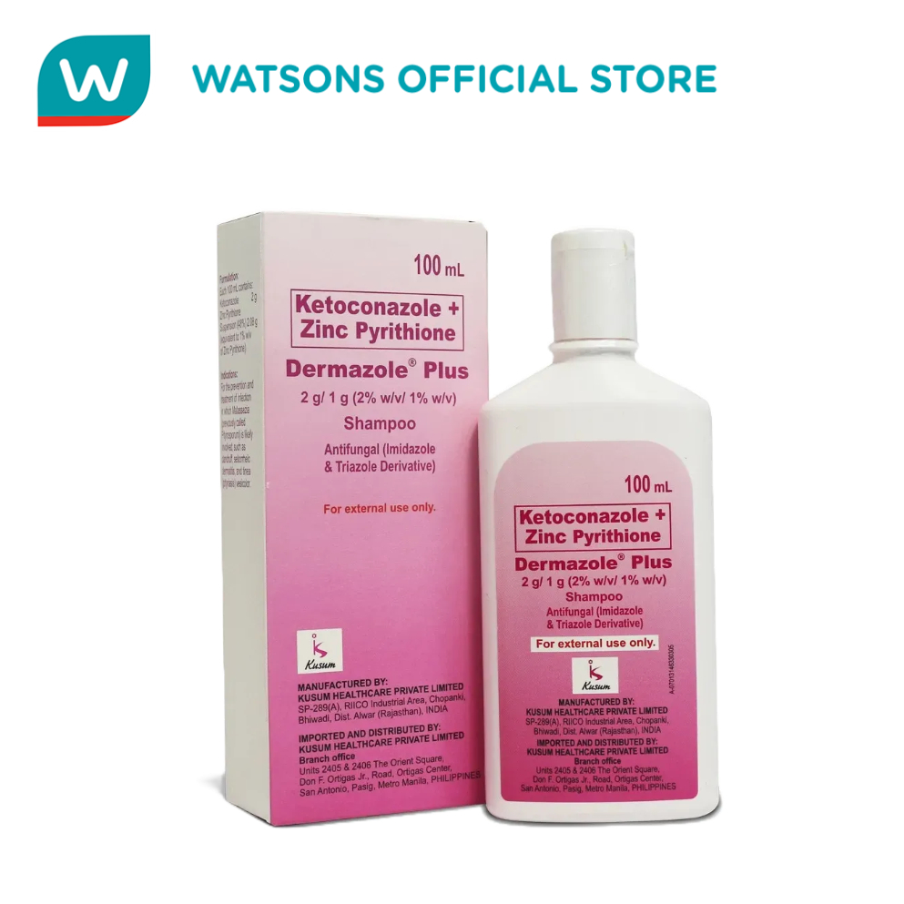 DERMAZOLE Plus Shampoo 100 mL | Shopee Philippines