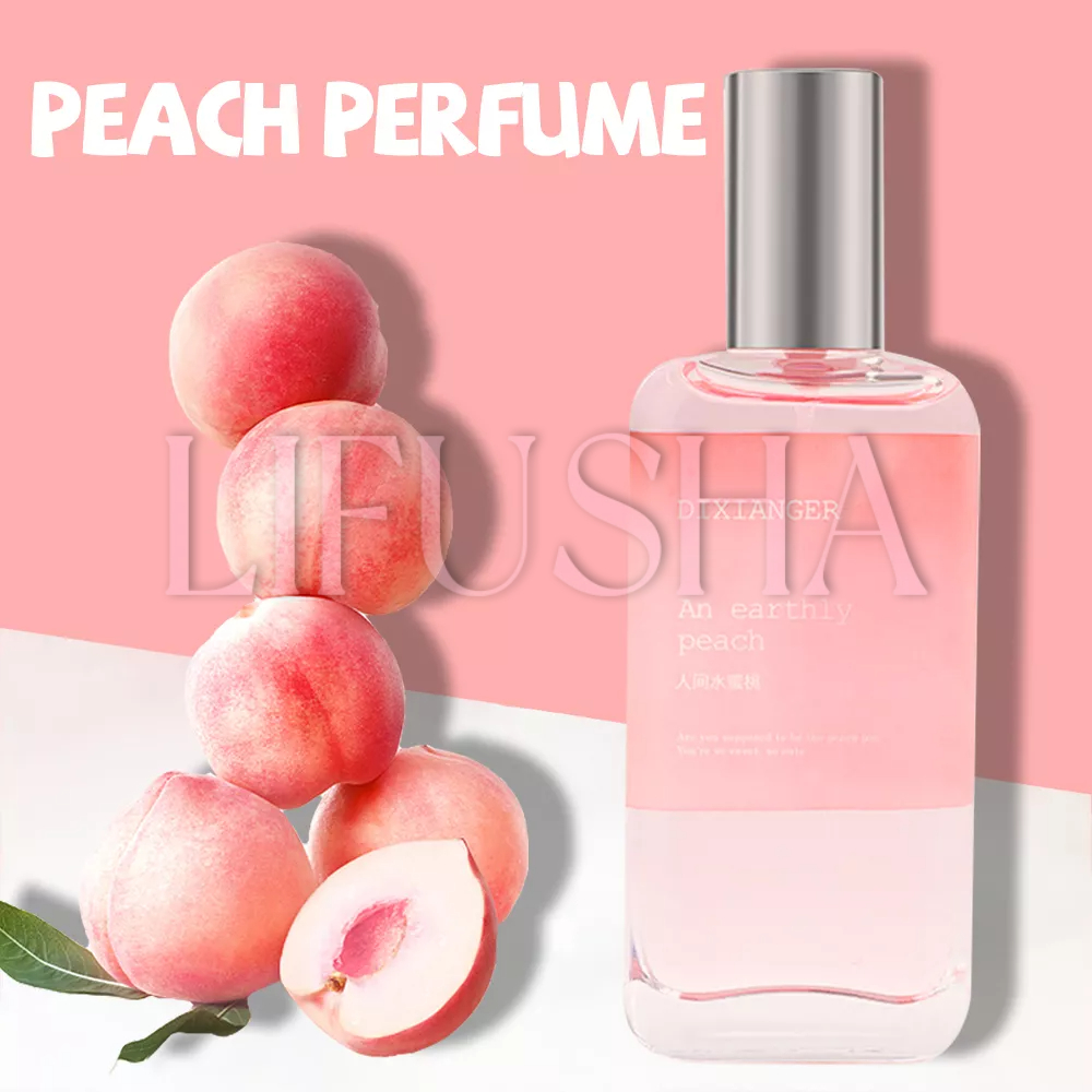 Peach Perfume For Women Original Long Lasting Fragrance Body Mist Spray ...