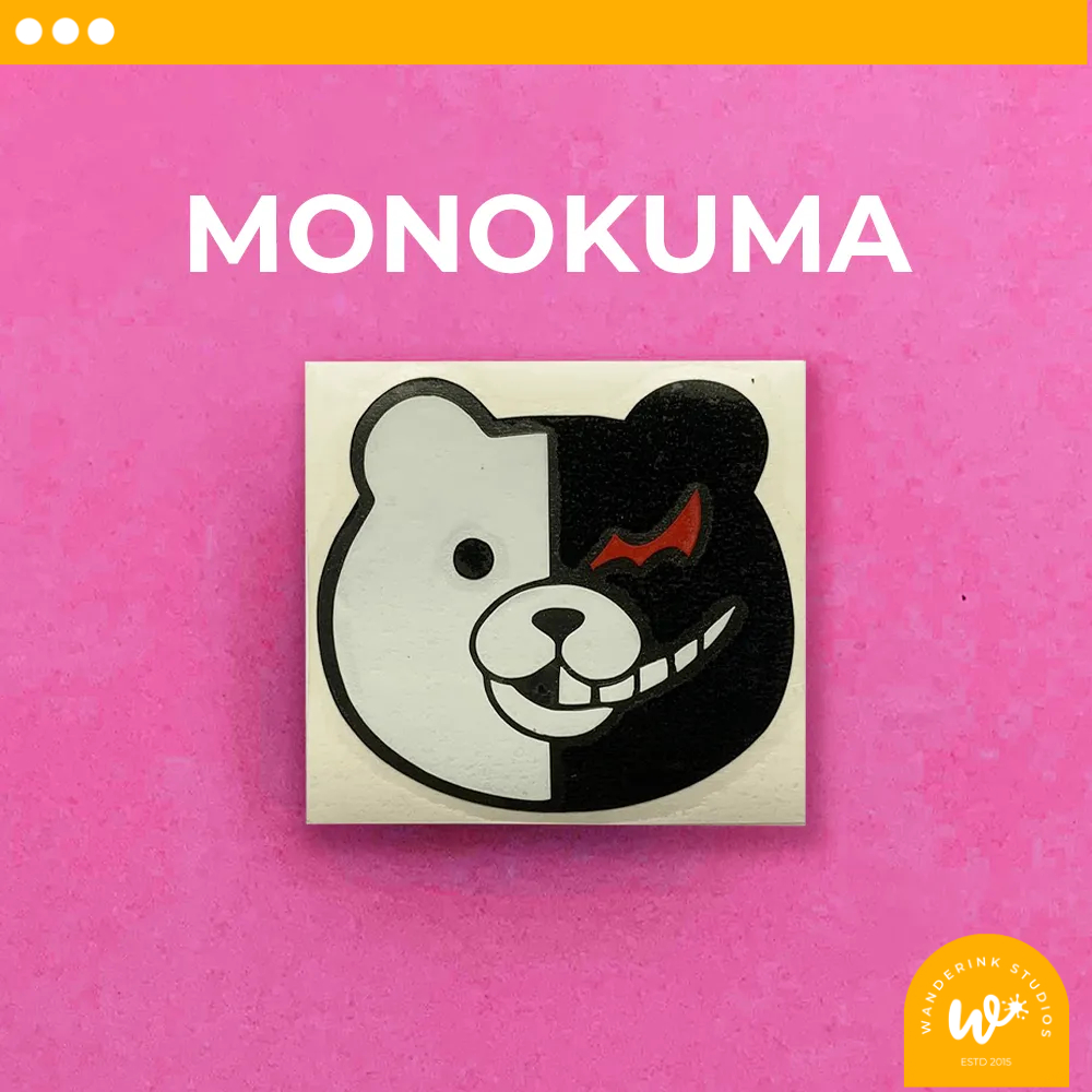 2" Monokuma Bear Killing Game Despair Hope Ultimate Despair Danganronpa ...