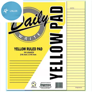 Shop yellow pad paper for Sale on Shopee Philippines