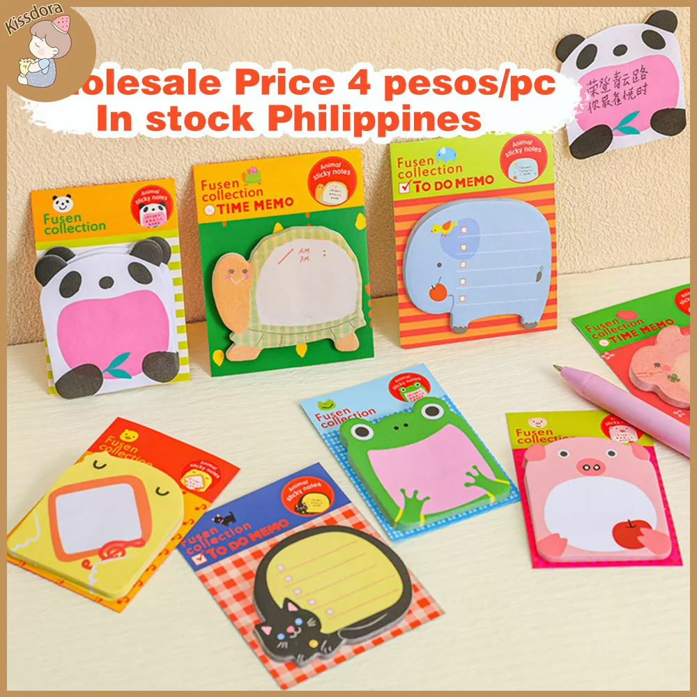 KD【COD】 sticky notes school supplies cute design portable memo pad ...