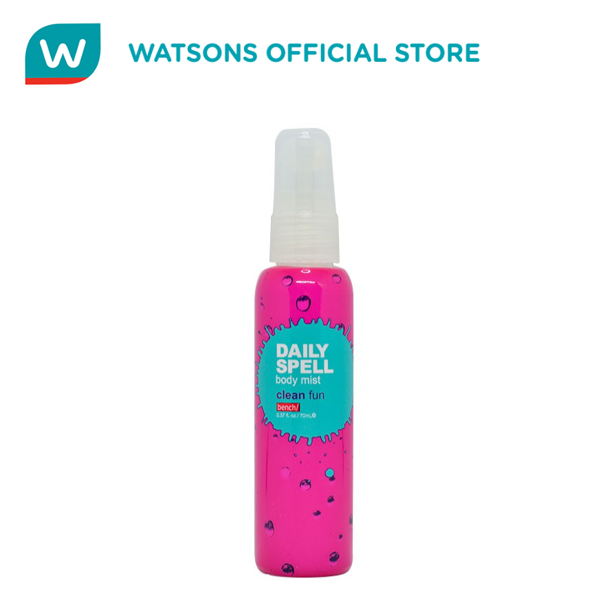 BENCH Daily Spell Body Mist Clean Fun Pink 70ml | Shopee Philippines