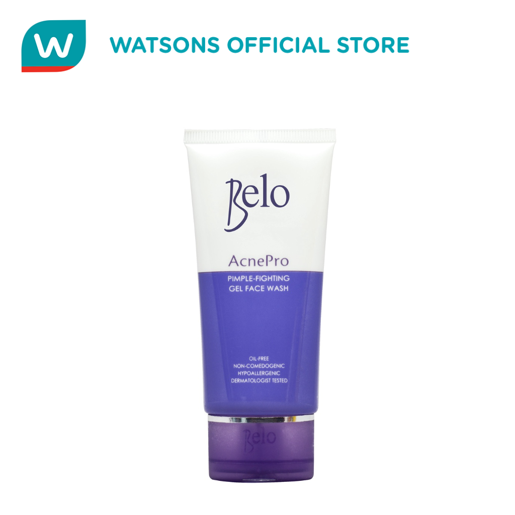 BELO Acne Pro Pimple Fighting Gel Face Wash 50mL | Shopee Philippines
