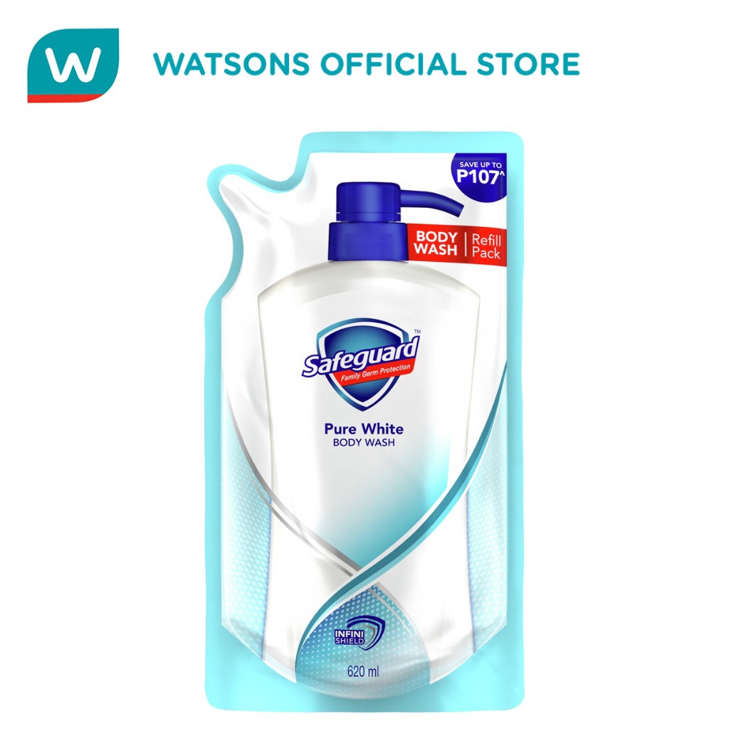 Safeguard Body Wash Pure White Refill 620ml Shopee Philippines