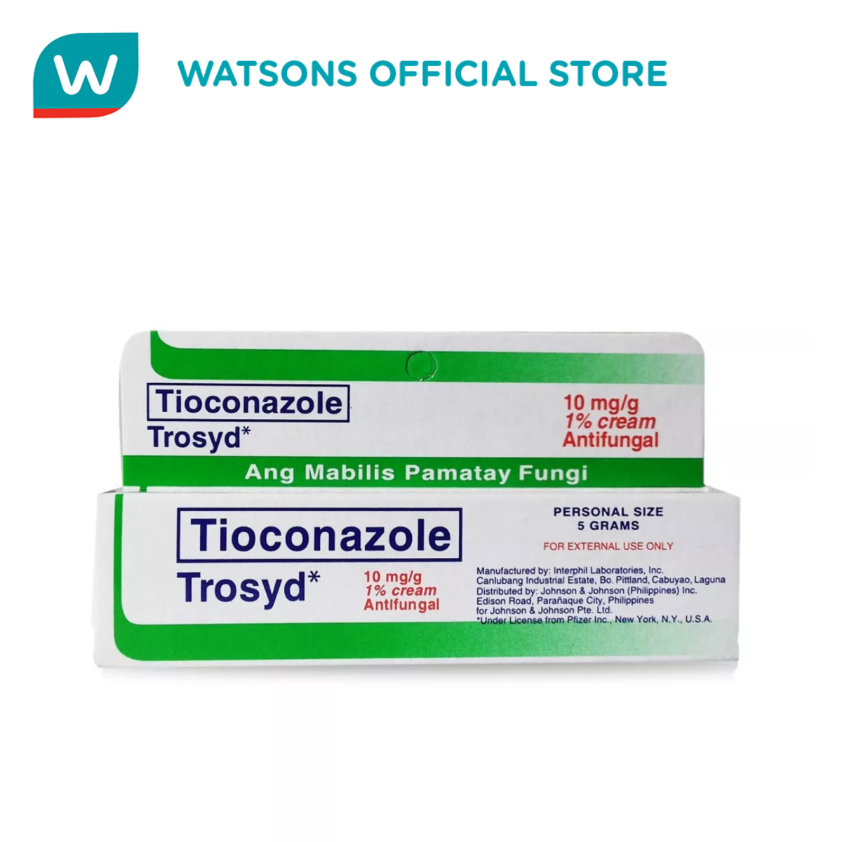 TROSYD Tioconazole Dermal Cream 5g | Shopee Philippines