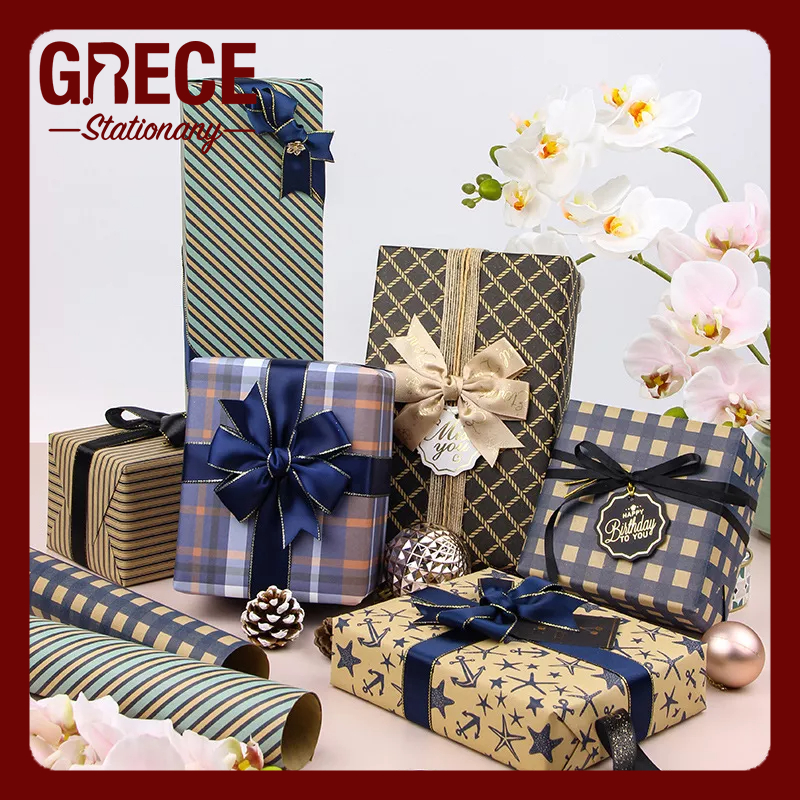 Timeless Elegance: Vintage Gentlemen's Gift Wrapper, Exuding Classic ...