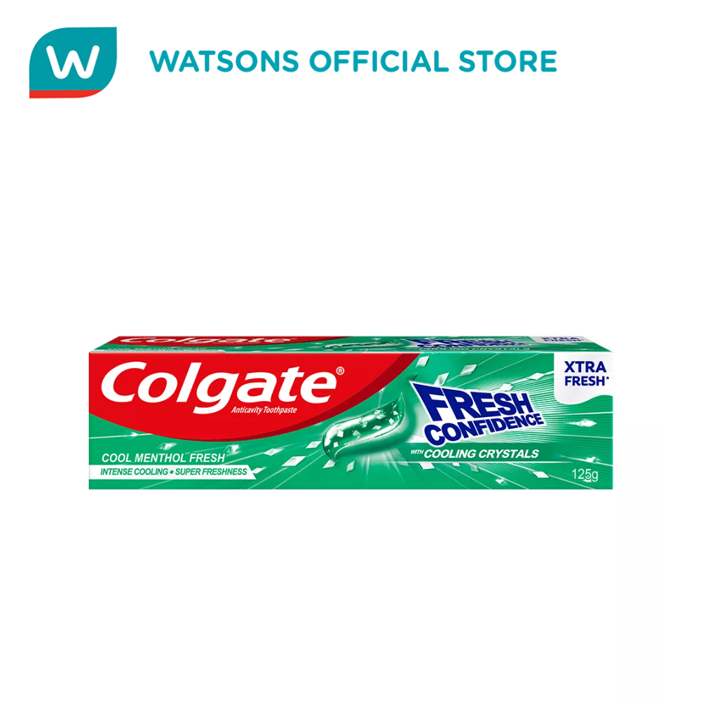 COLGATE Fresh Confidence Cool Menthol Fresh Toothpaste for Fresh Breath ...