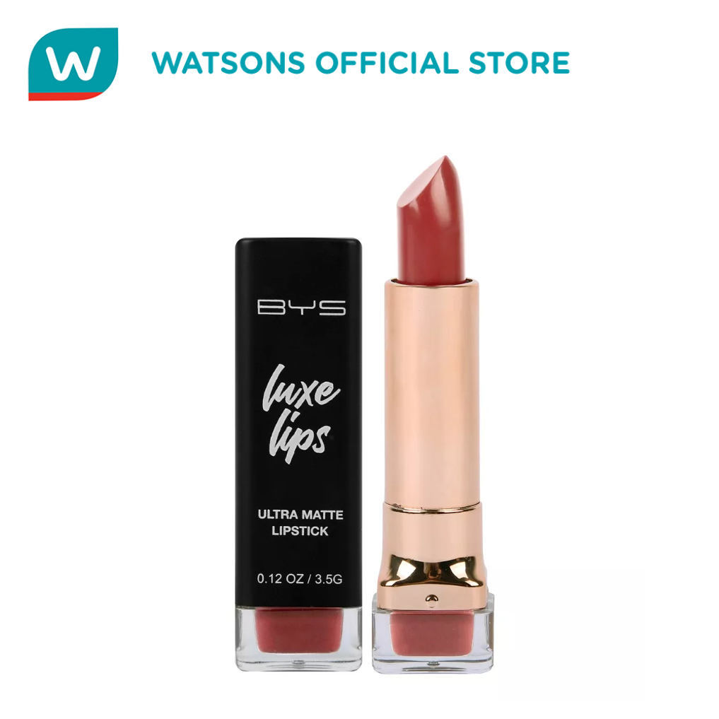 BYS LUXE Luxe Lips Ultra Matte Lipstick L340 (Illusion) | Shopee ...