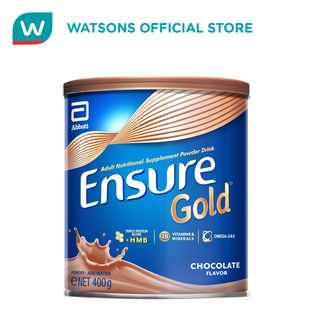 ENSURE Gold Choco 380g Powdered Milk - Adult Supplement | Shopee Philippines