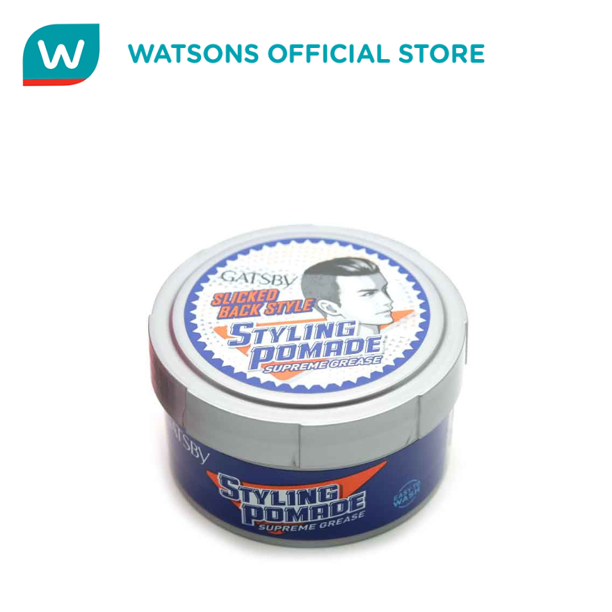 GATSBY Styling Pomade Supreme Grease 80g | Shopee Philippines