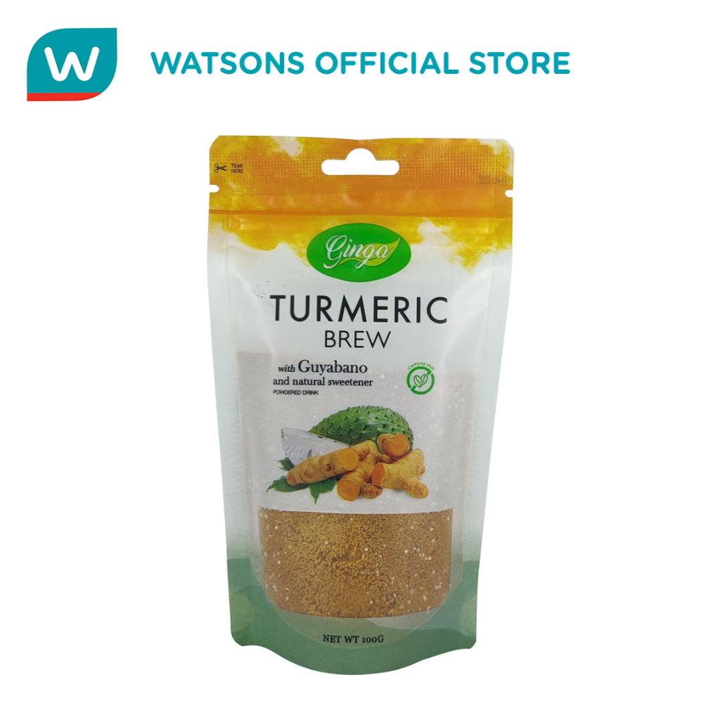 GINGA Turmeric Brew with Guyabano 100g | Shopee Philippines