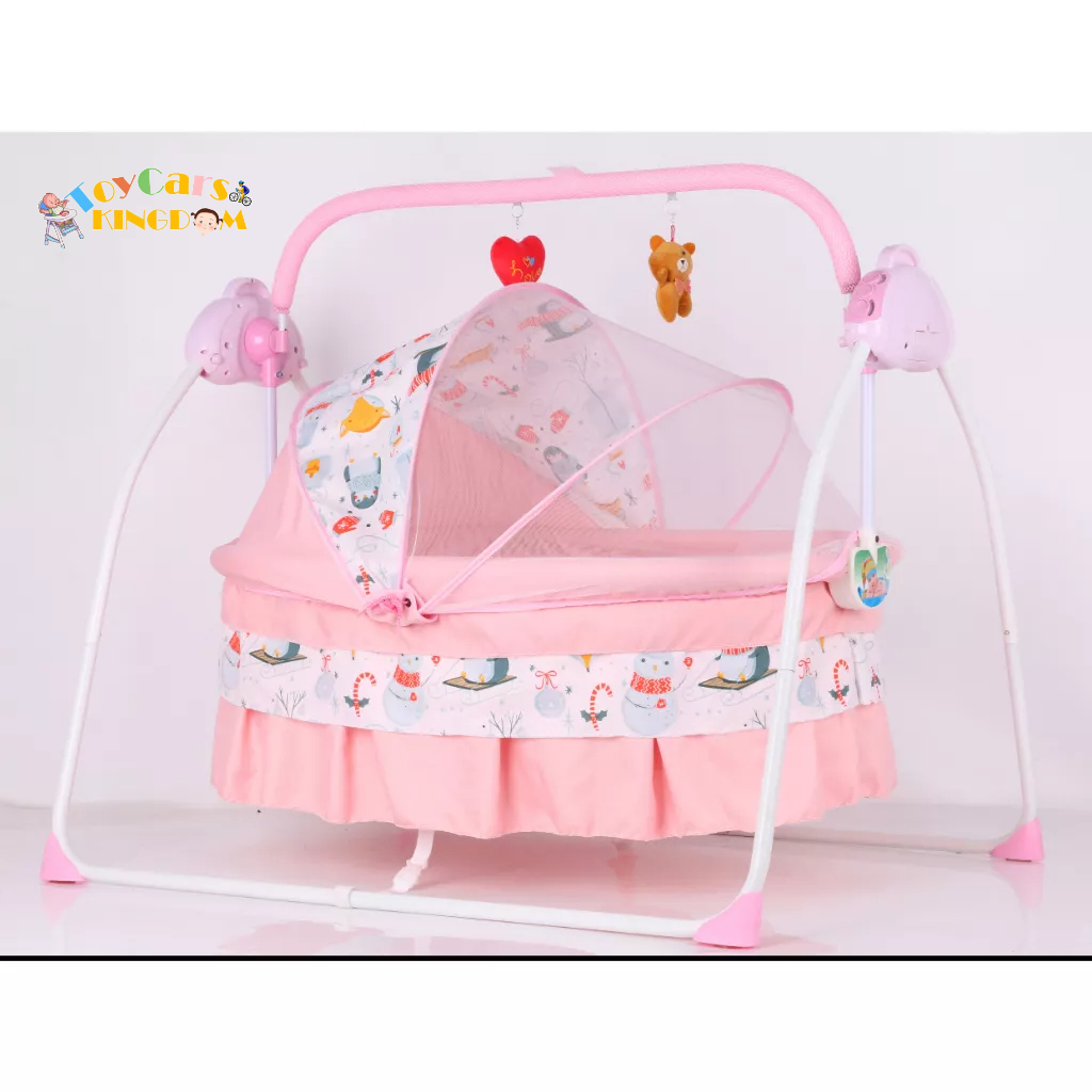 NEW Baby Swing Electric Rocker Bed for Newborn with Music and Toys High ...