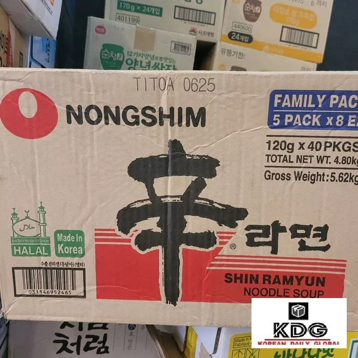 Nongshim Shin Ramyun 1box Halal (40packs) | Shopee Philippines