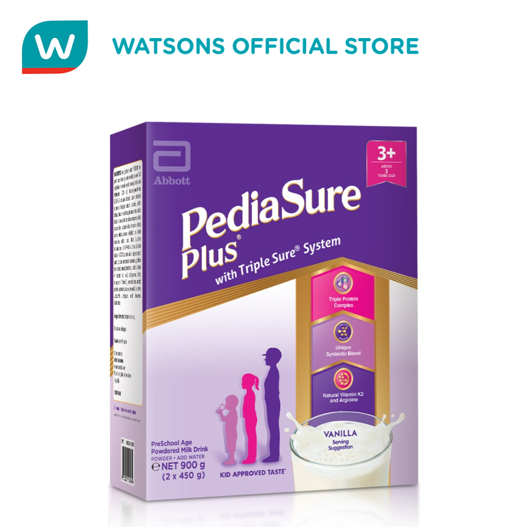 PEDIASURE Plus Above 3 Vanilla 900g | Shopee Philippines