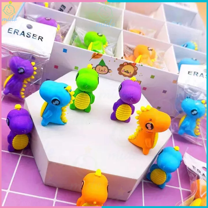 Mido Detachable Animal eraser kids Cute Student stationery eraser ...
