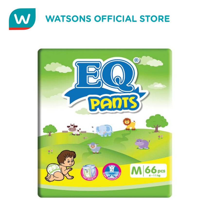 EQ Pants M 66s Disposable Diapers | Shopee Philippines