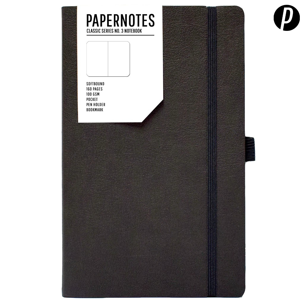 Papernotes Grey Classic Series Notebook (A5) | Shopee Philippines