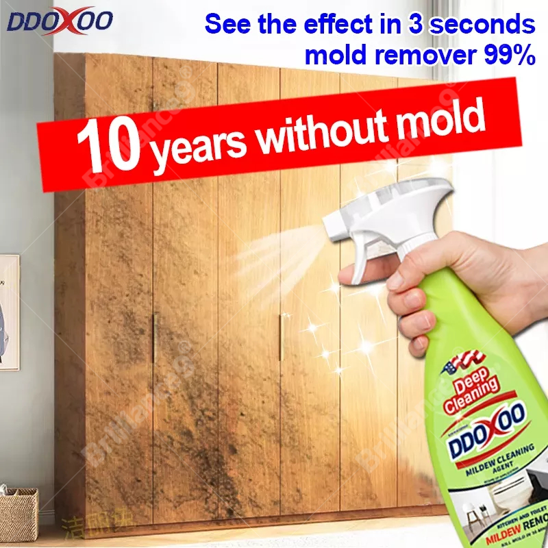 650ml Mold & Mildew Remover Spray Stain Remover Cleaning Spray For ...