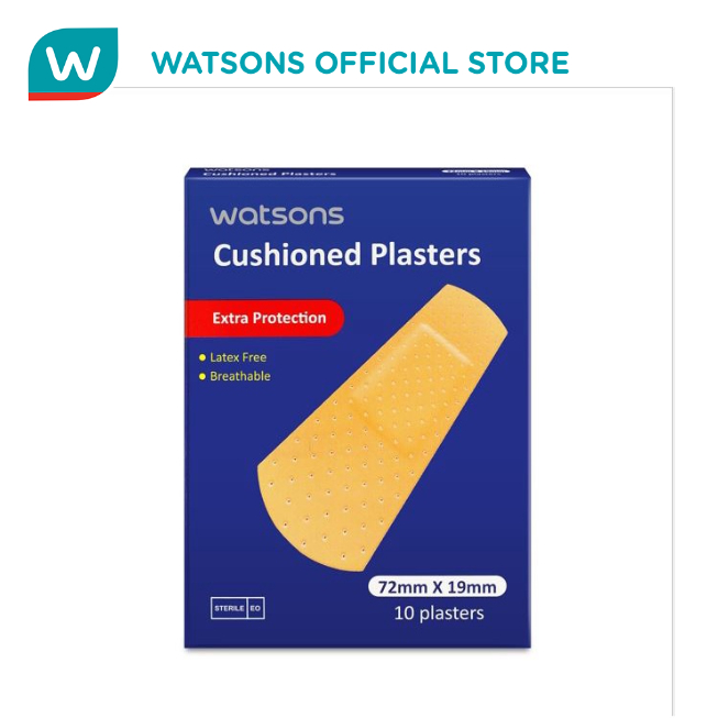 WATSONS Cushioned Plaster 10s | Shopee Philippines