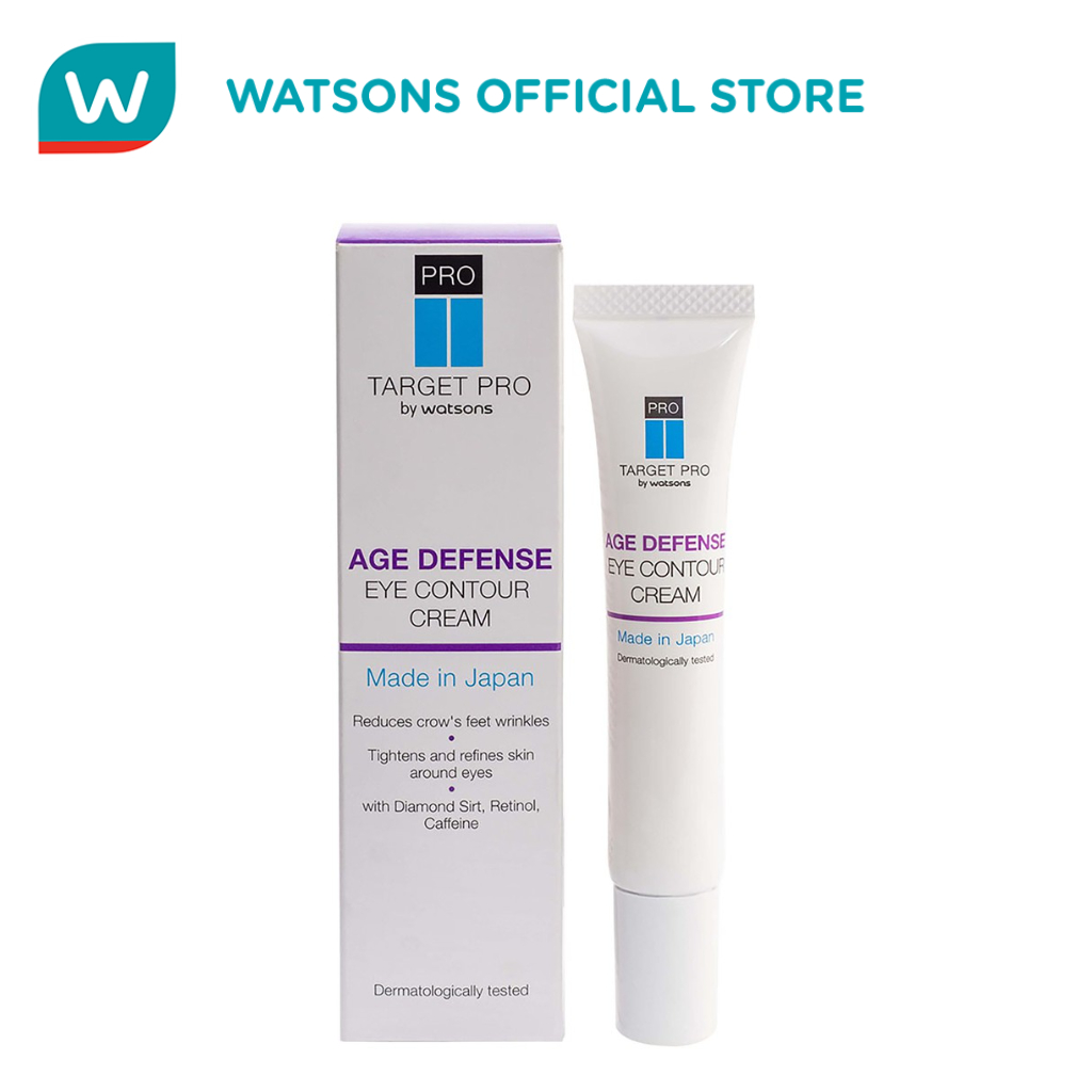Target Pro by Watsons Age Defense Eye Contour Cream 12ml | Shopee ...