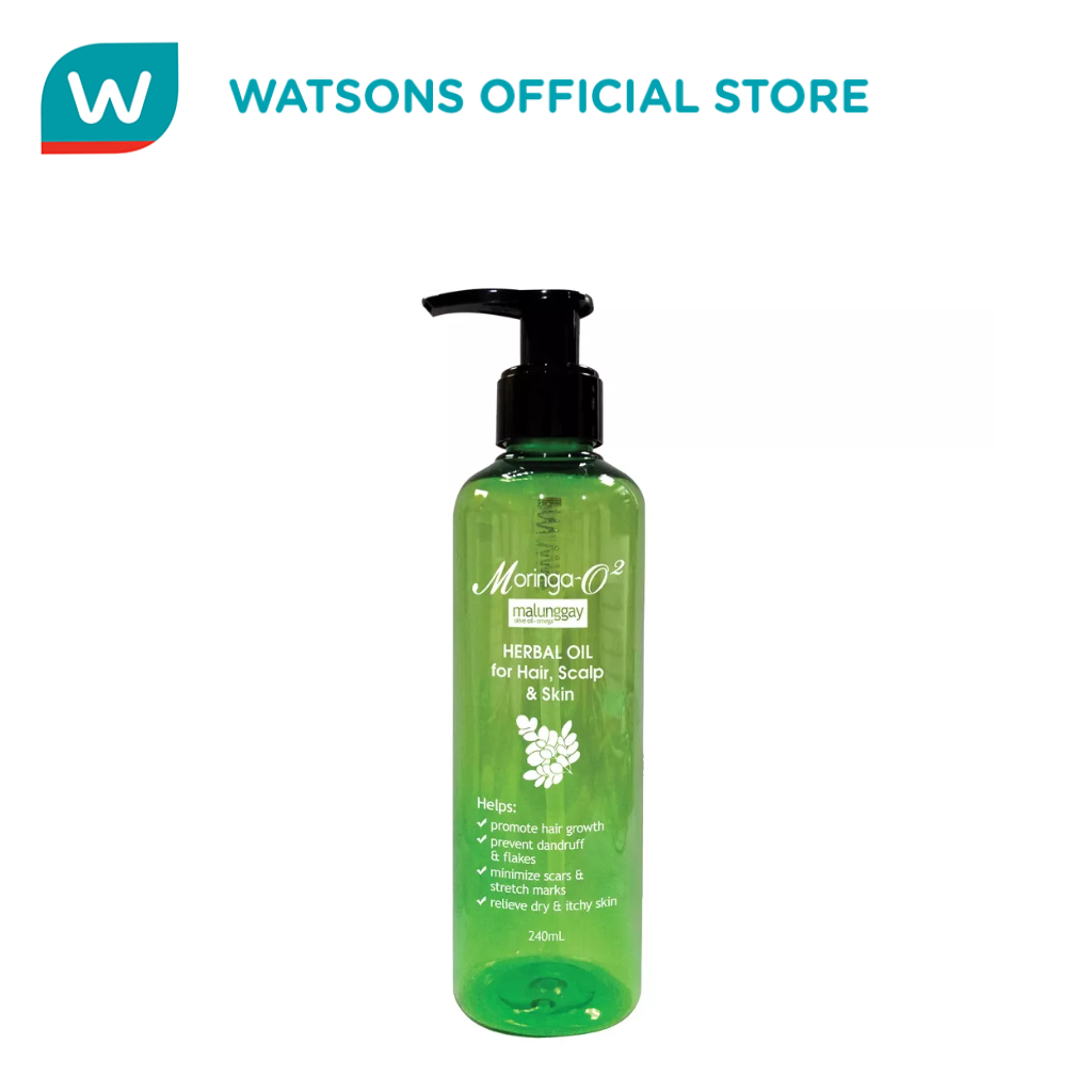 MORINGA O2 Herbal Oil for Hair, Scalp & Skin 240ml | Shopee Philippines