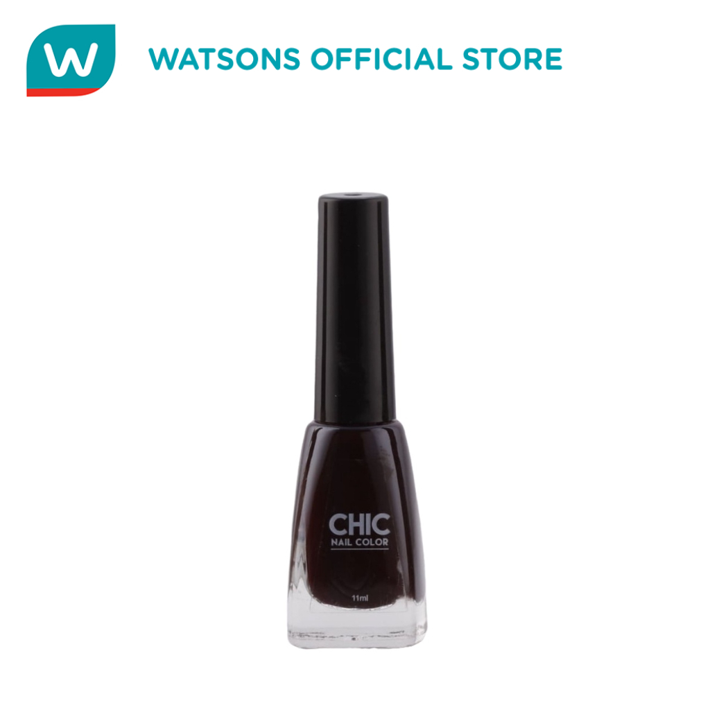 CHIC BOBBIE Nail Color In Black Velvet 11ML | Shopee Philippines