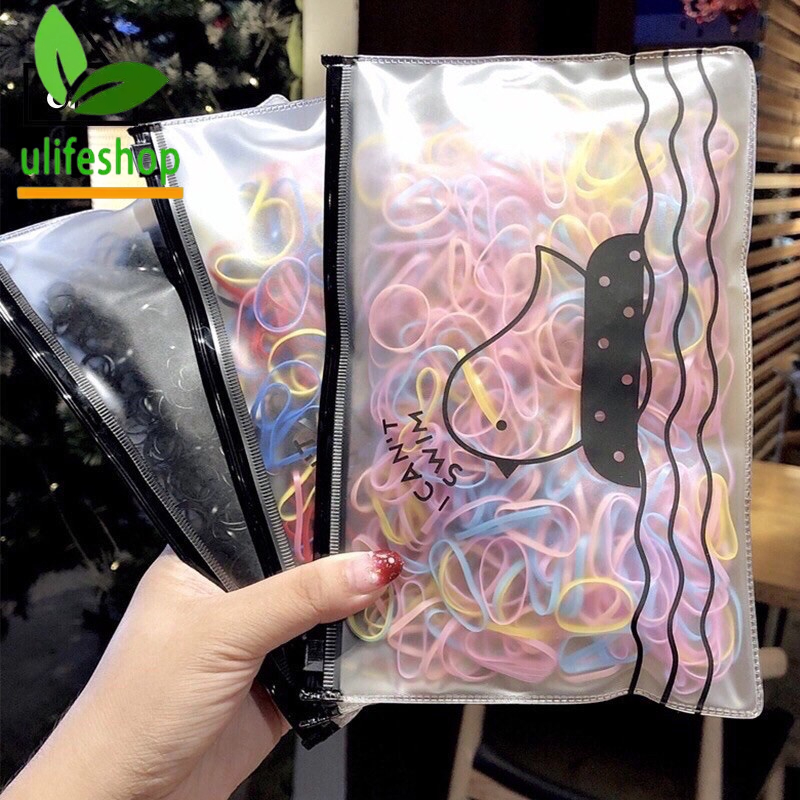 Ulife Disposable Sanrio Rubber Band Colorful Small Elastic Hair Band ...