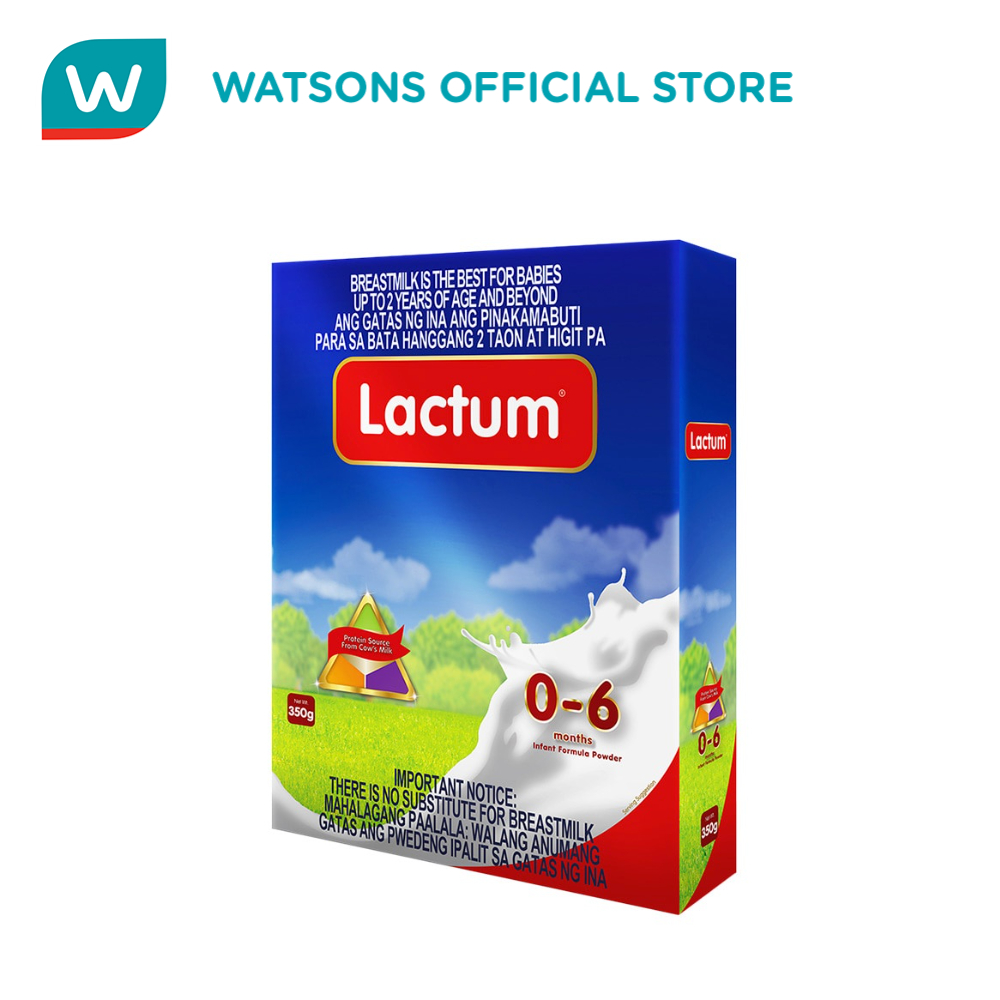 LACTUM Infant Formula Powder for 0-6 Months Old 350g | Shopee Philippines