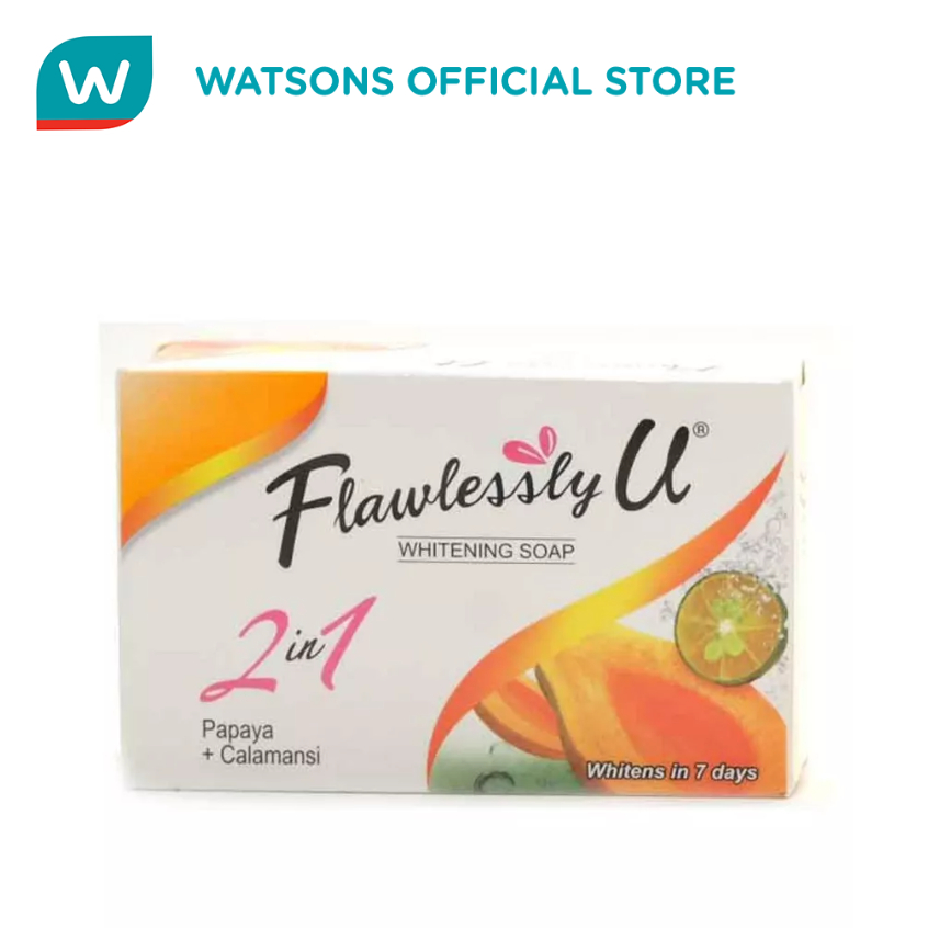 FLAWLESSLY U Extract Whitening Soap | Shopee Philippines