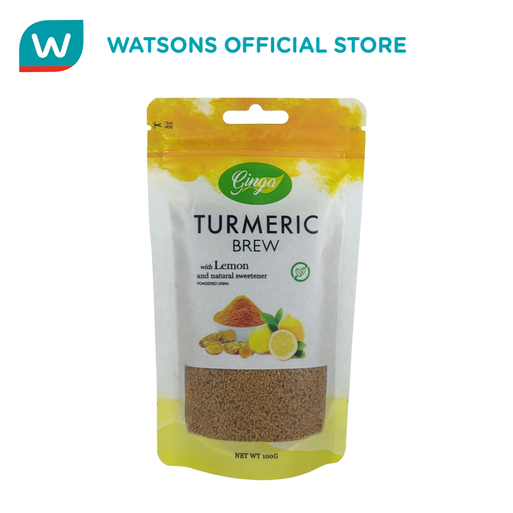 GINGA Turmeric Brew with Lemon 100g | Shopee Philippines