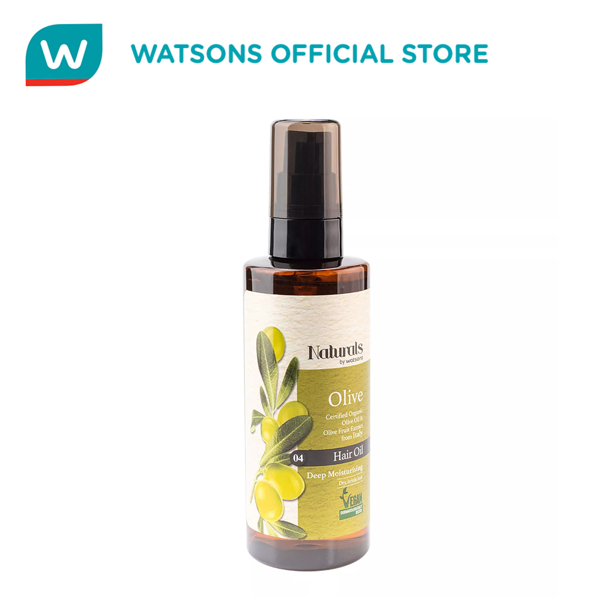 Watsons Naturals Olive Hair Oil 100ml | Shopee Philippines