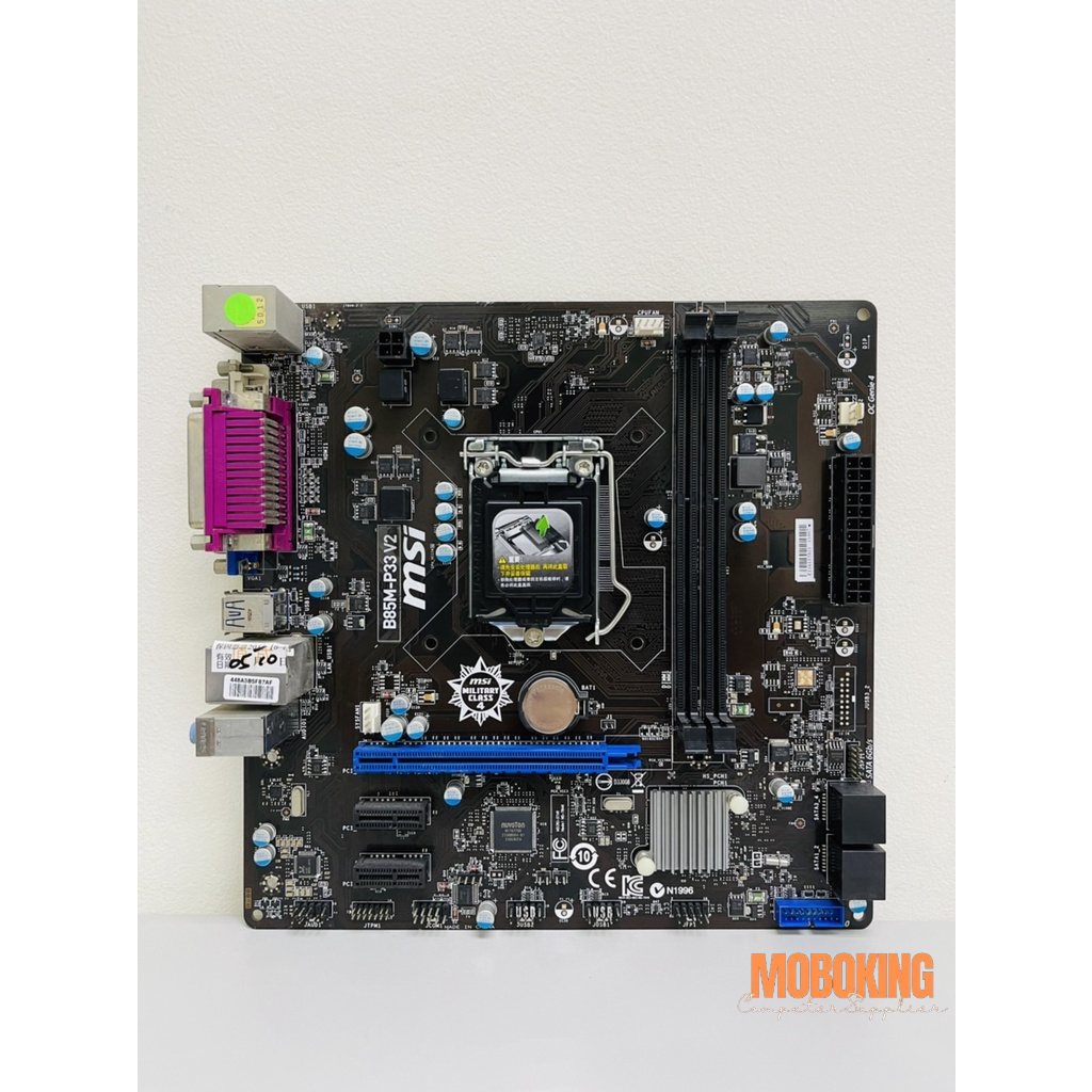 MSI B85M-P33 V2 Desktop 4TH GEN Motherboard B85 Socket LGA 1150 i3 i5 ...