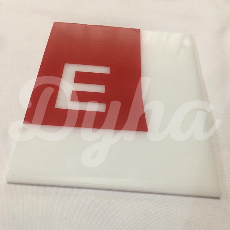 White Diffuser Acrylic Sheet Precut (Set CC - 1.5, 2, 3mm Thickness ...