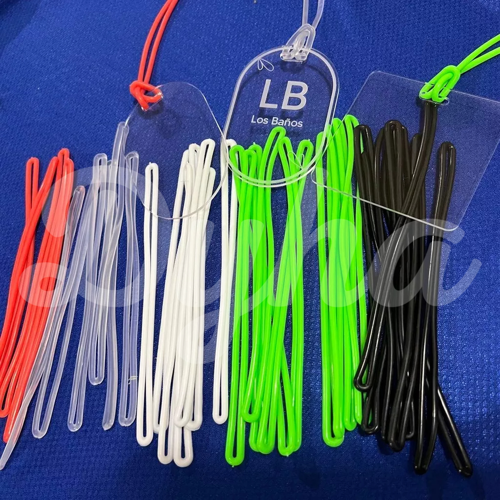 10pcs 20pcs 50pcs Rubber Loop tag 6" pvc Bag Tag Rope Strap Luggage Tag Plastic Loops | Shopee ...