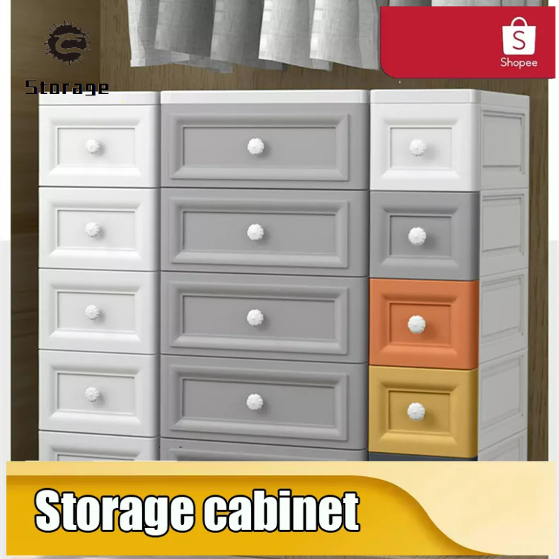 3/4/5/6/7 Layer 25CM Wide European-Style Locker Chest Of Drawers ...