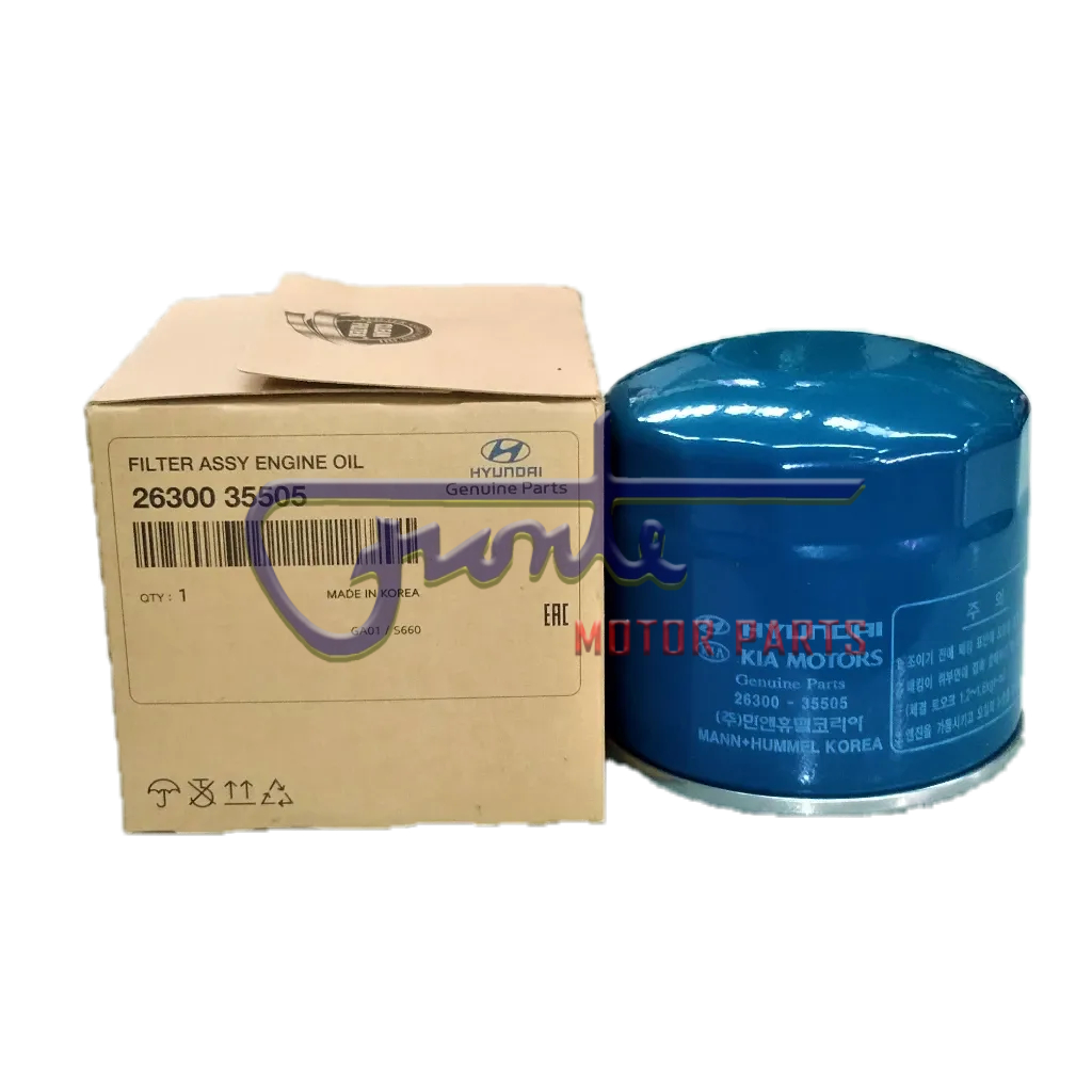 OIL FILTER FOR TUCSON-GAS/ELANTRA/RIO1.4/GETZ1.4/MATRIX-GAS/SONATA/KONA ...