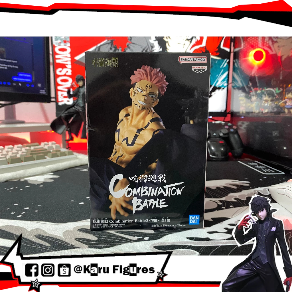Authentic Sukuna Figure: Jujutsu Kaisen - Combination Battle | Shopee ...