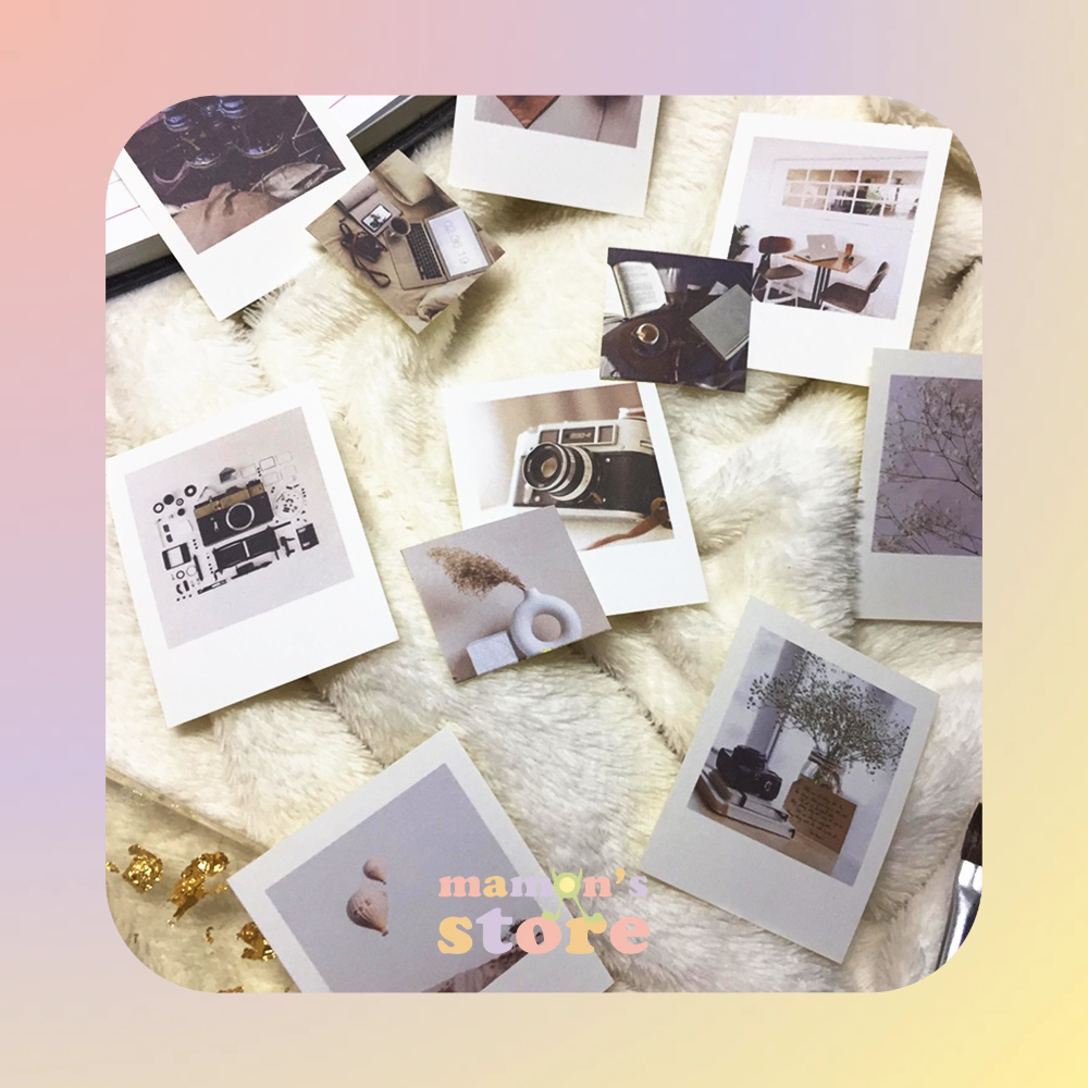 Aesthetic 20pcs Random Design Sticker Pack Matte Finish Writable ...
