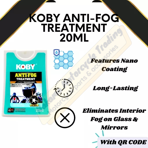 Original Koby Anti Fog Treatment 20ml Removes and Protects | Shopee ...