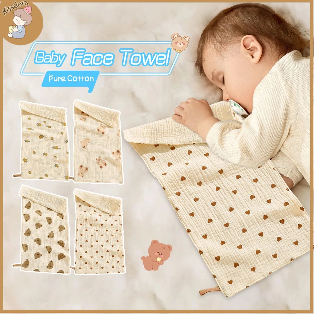 Kissdora Baby Burp muslin cloth cotton cute Towel Long Burp Cloths for ...