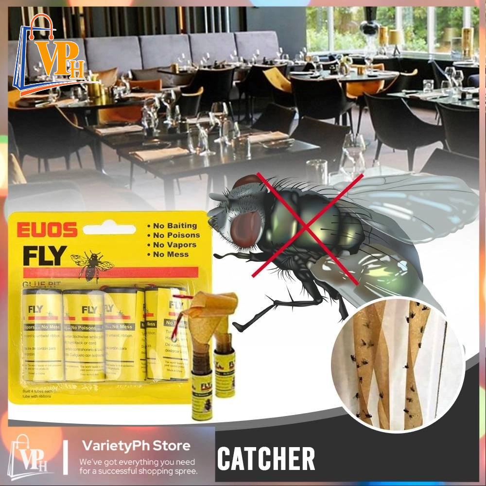 VPh Fly Glue Sticky Fly Paper Eliminate Flies Insect Bug Glue Paper ...