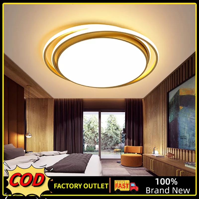 Modern Ceiling Light 3 Color with Remote Control Center Ceiling Lamp ...