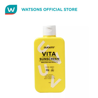QUICKFX Vita Sunscreen 200ml | Shopee Philippines