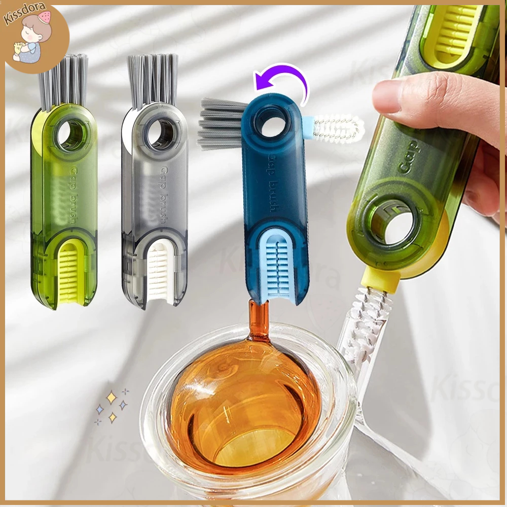 KD【COD】 3 in 1 Tumbler Brush Cleaner Milk Bottle Cleaning Brush Tumbler ...