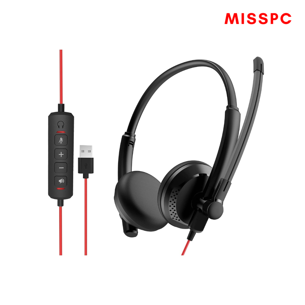 Livey SAVVY LT410DU Direct USB Stereo Headset for Video & Conference ...