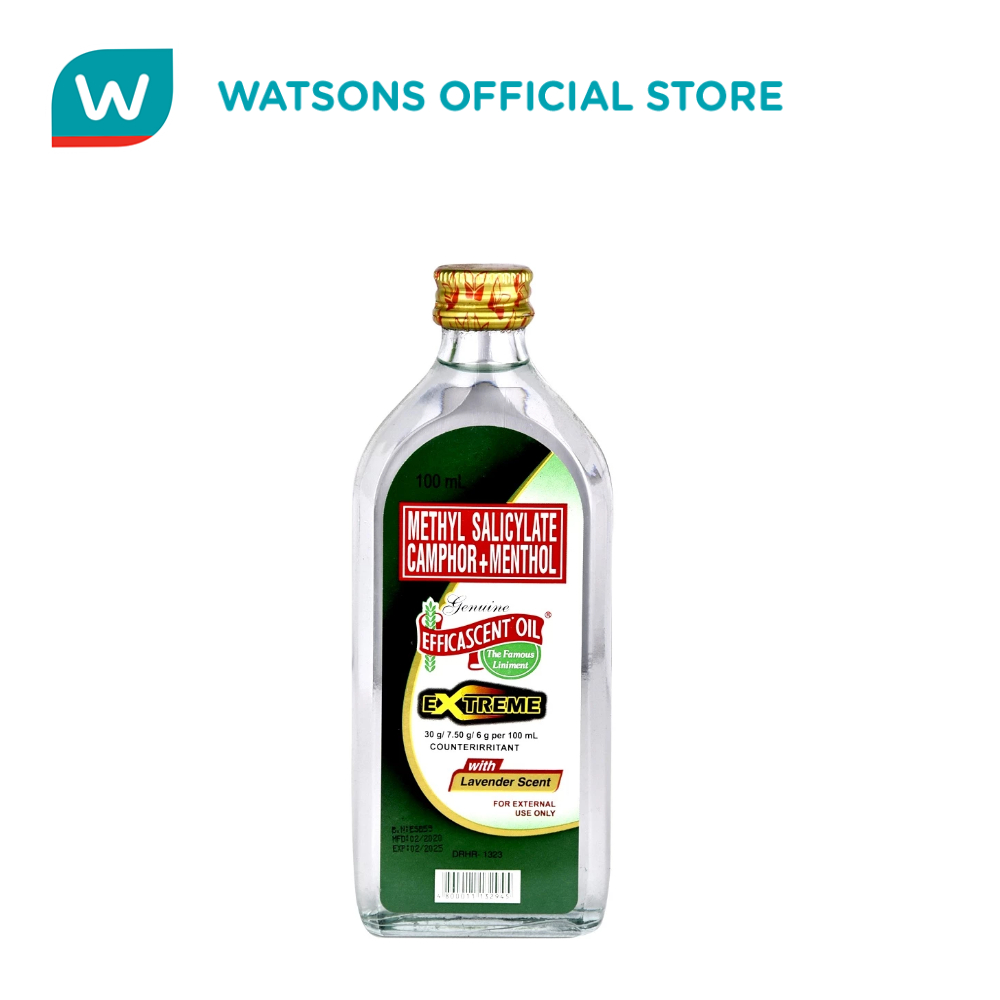 EFFICASCENT OIL Extreme with Lavender Scent 100ml | Shopee Philippines