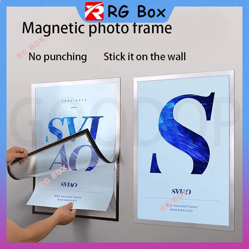 【COD】A5 A4 A3 Applicable to DTI BIR Business permit Wall Magnetic Frame ...