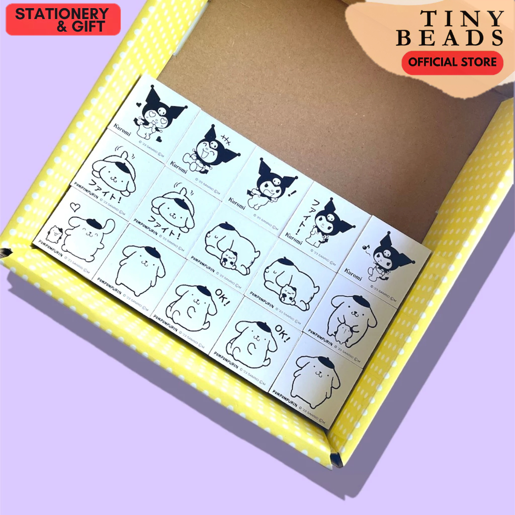 SANRIO Stamps, Kuromi & Pompompurin from Japan | Shopee Philippines